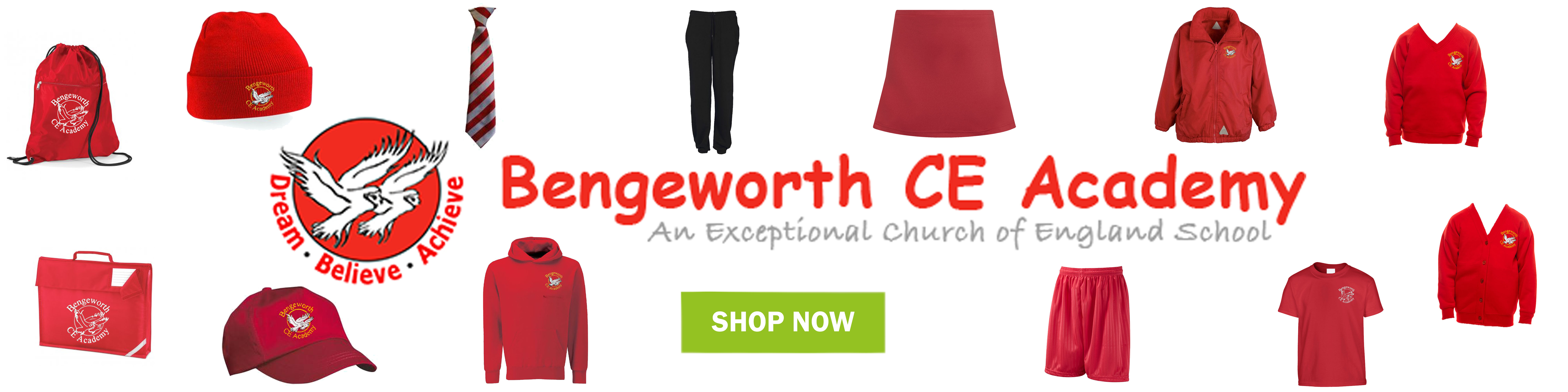 bengeworth sw web slide - The School Shop UK