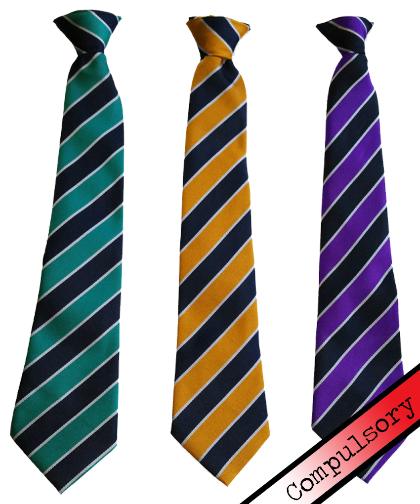 Pershore High Clip On Tie - The School Shop UK